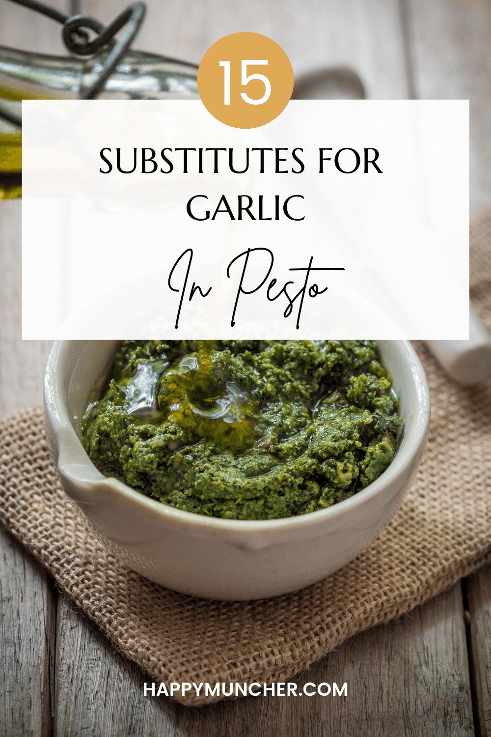15 Substitutes for Garlic in Pesto - Happy Muncher