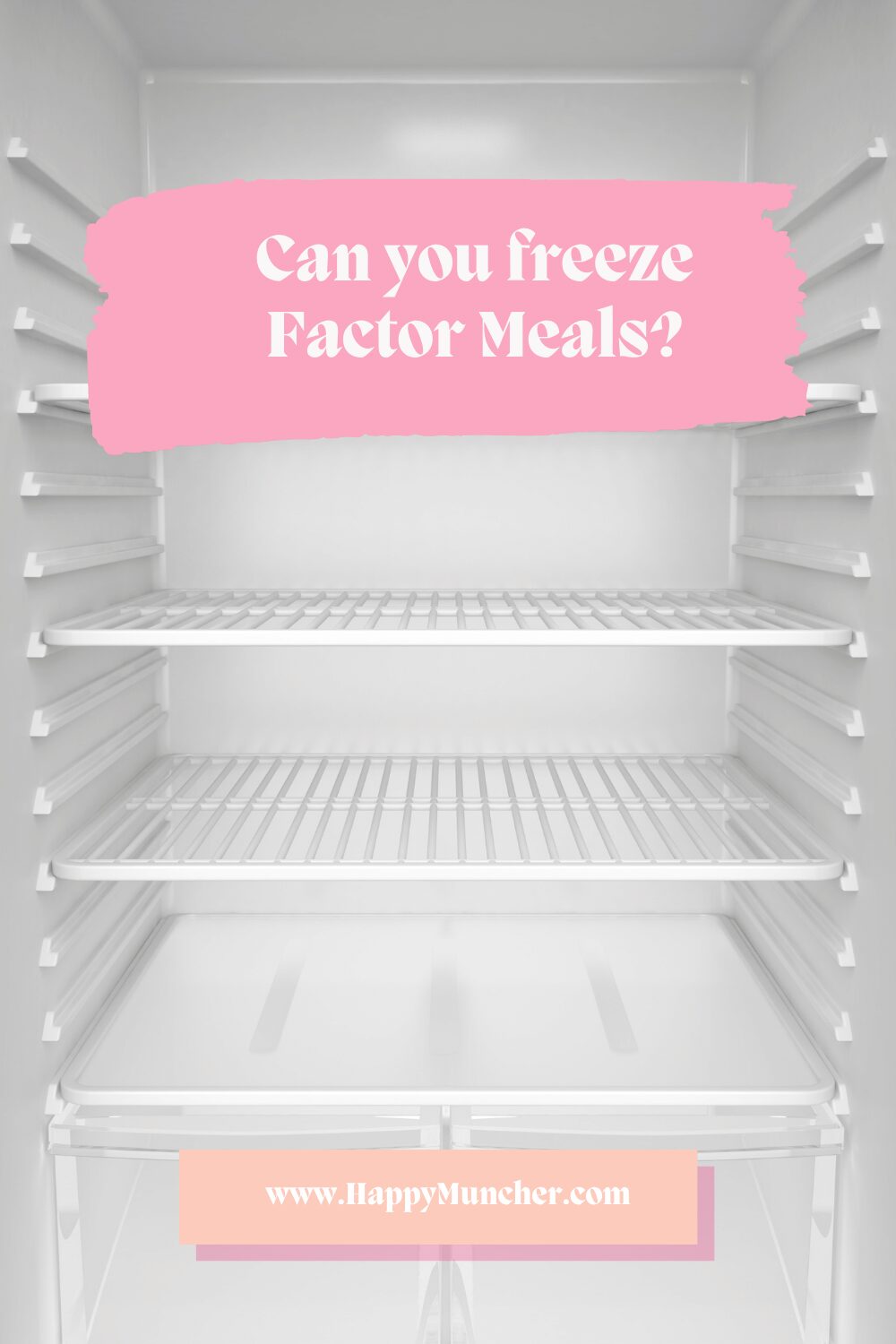 Can You Freeze Factor Meals? (Yes, Here's How) - Happy Muncher