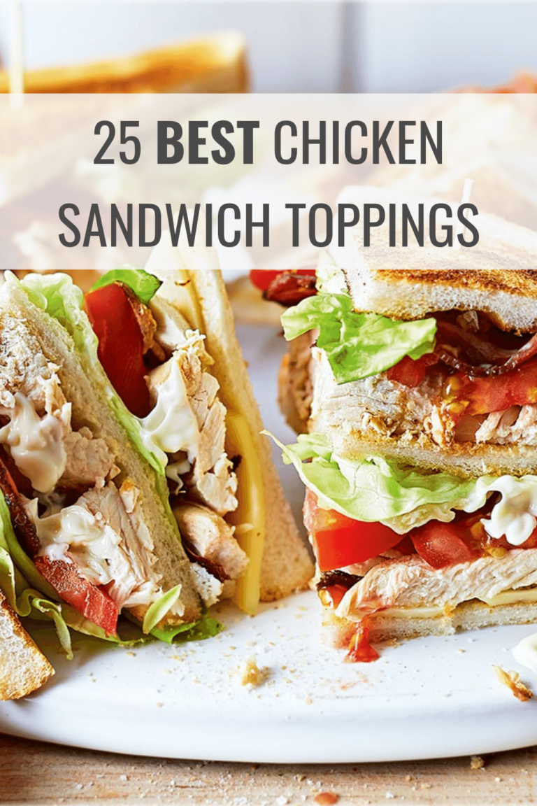 25 Best Chicken Sandwich Toppings - Happy Muncher