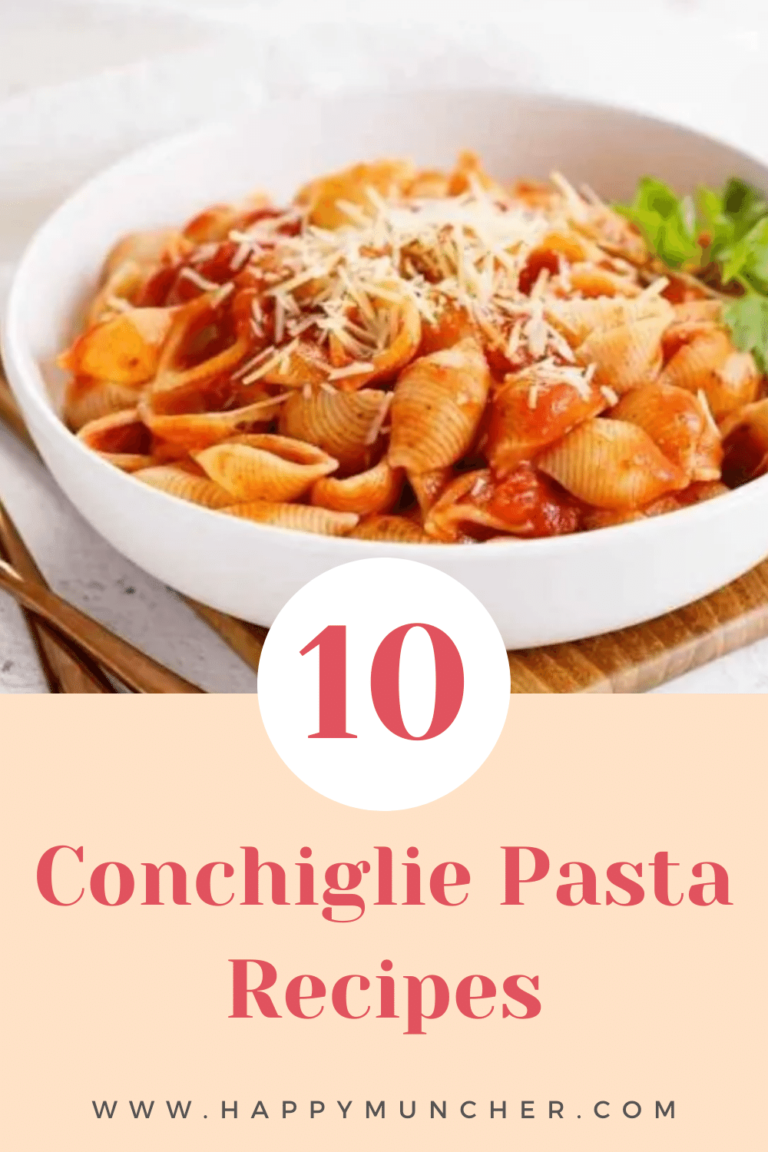 10 Conchiglie Pasta Recipes - Happy Muncher