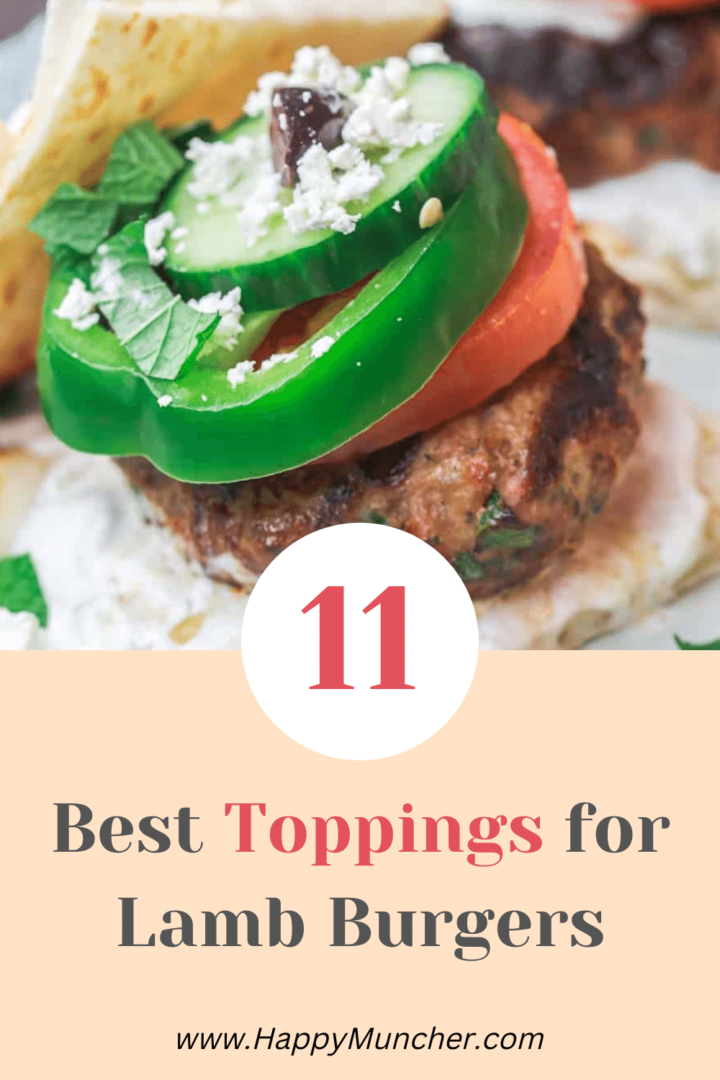 11 Best Toppings for Lamb Burgers - Happy Muncher