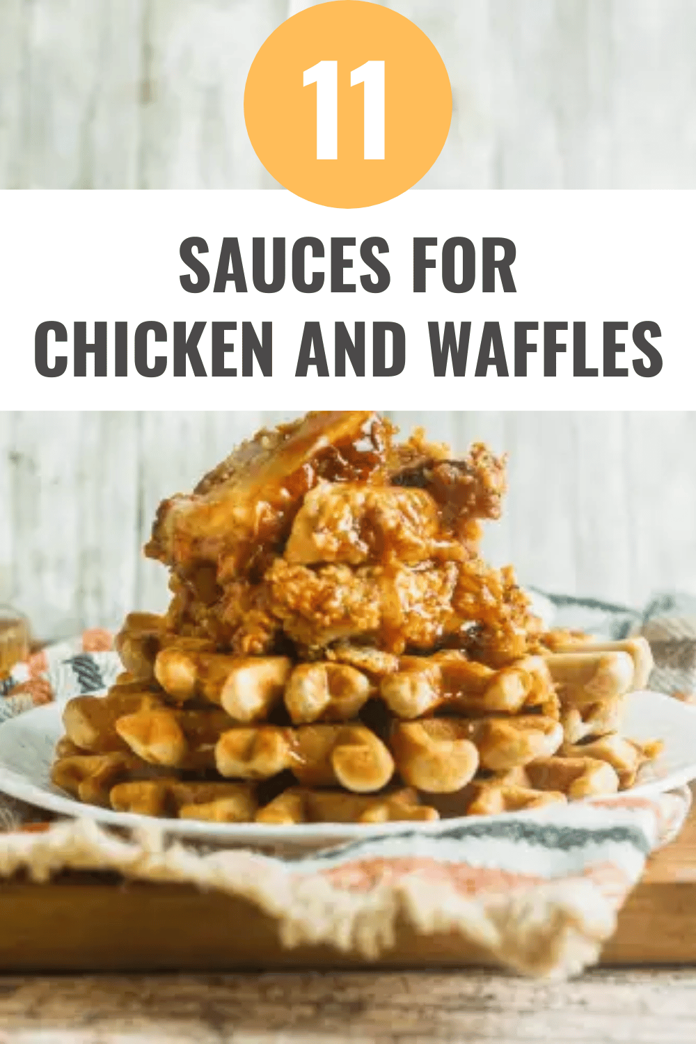 12 Sauces for Chicken and Waffles (Chicken Waffle Sauce) - Happy Muncher