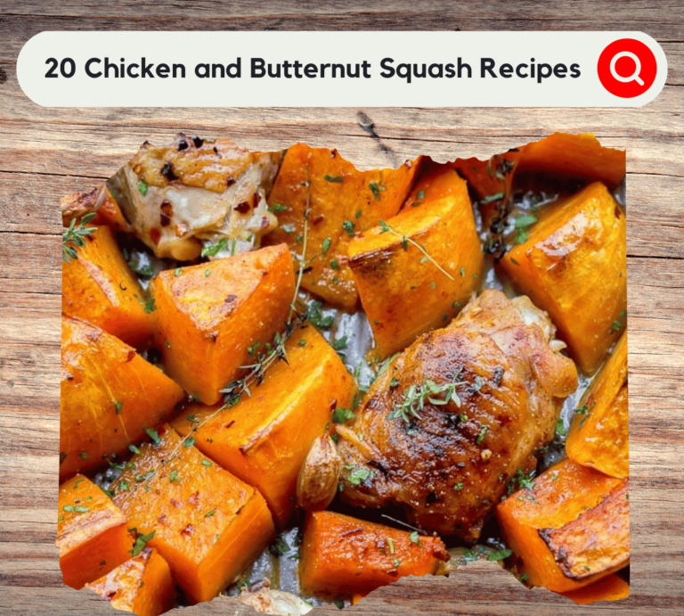 20 Easy and Healthy Chicken and Butternut Squash Recipes - Happy Muncher