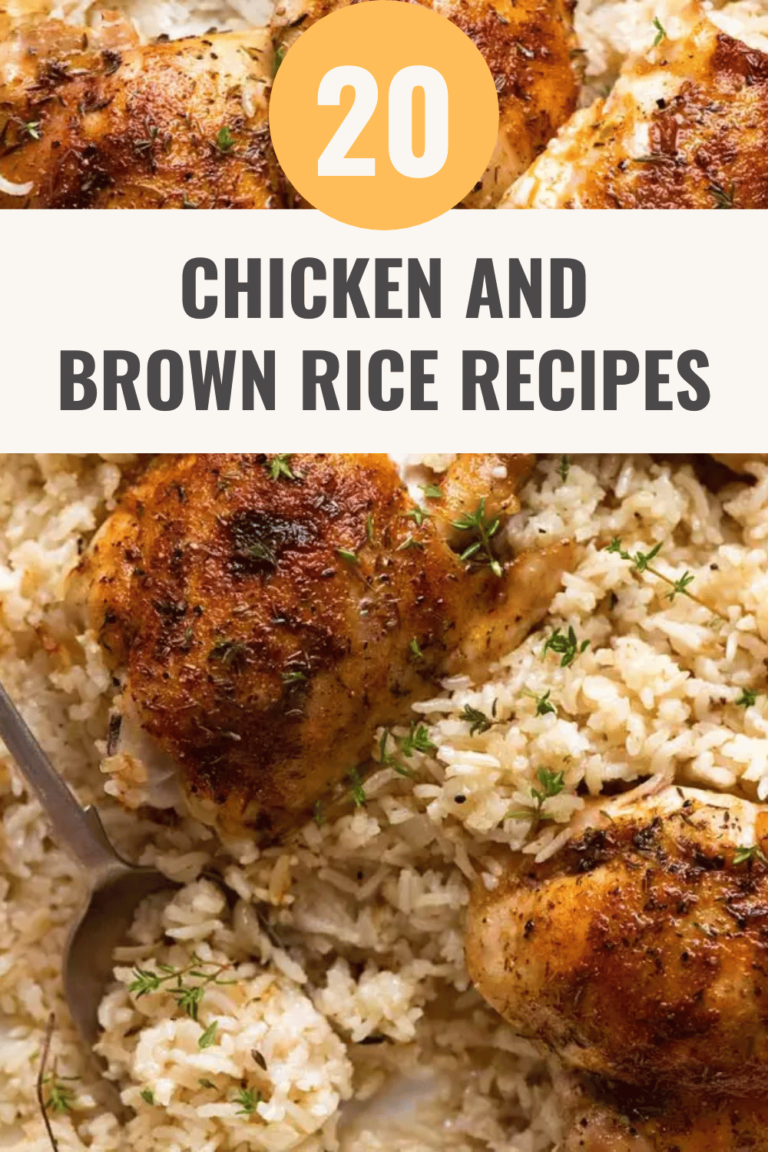 20 Irresistible Chicken and Brown Rice Recipes to Try Now - Happy Muncher
