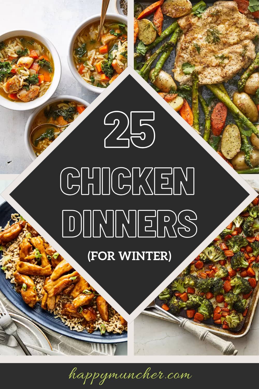 25 Cozy Chicken Dinner Ideas for Winter - Happy Muncher