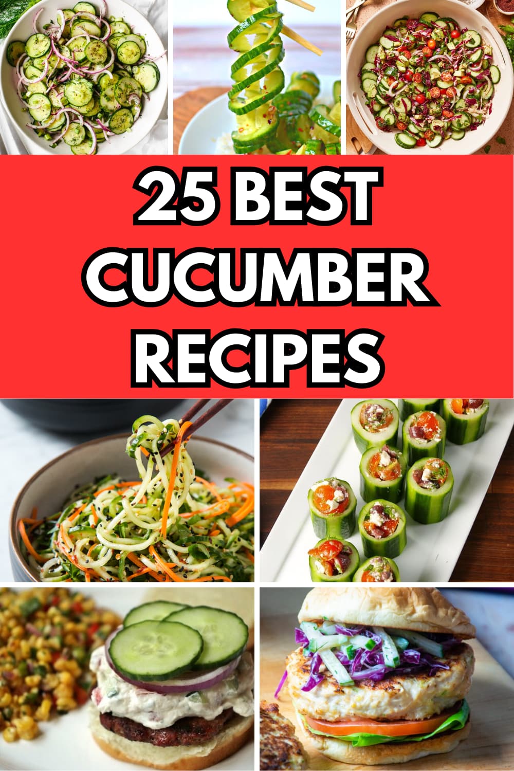 25 Refreshing Cucumber Recipes for Every Meal - Happy Muncher