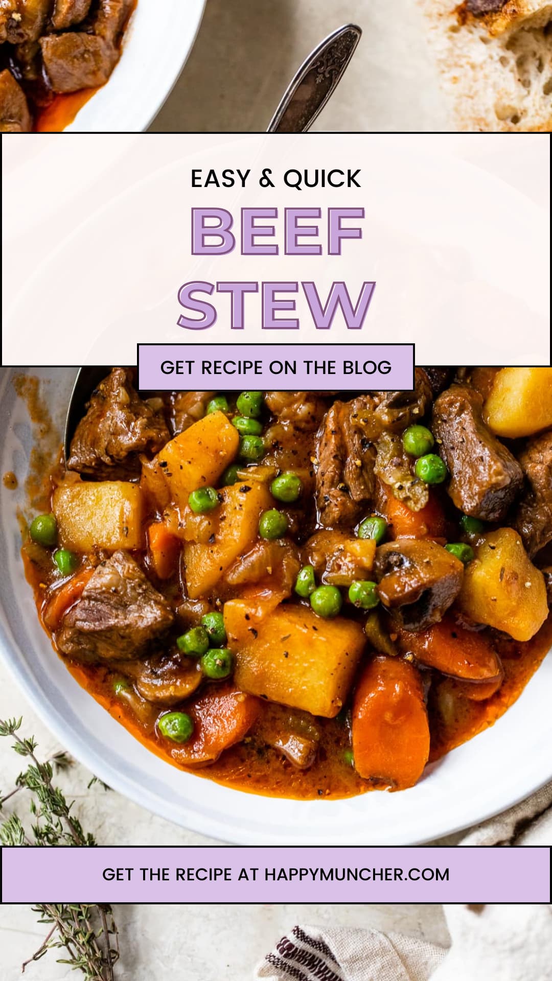 Best Beef Stew Recipe - Happy Muncher