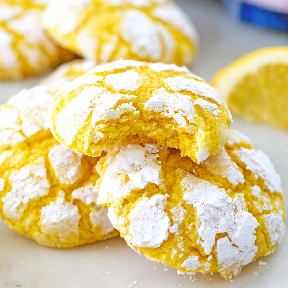 Lemon Cookies Recipe - Happy Muncher