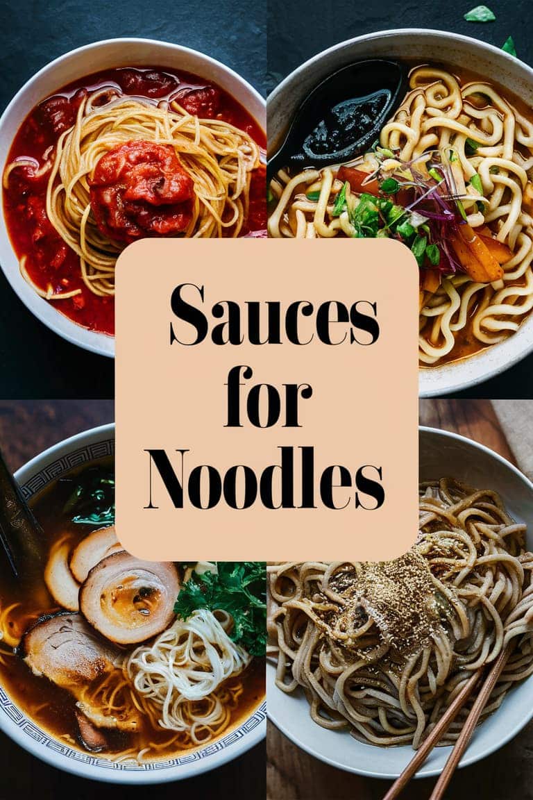23 Sauces for Noodles: Delicious Recipes to Elevate Your Dishes - Happy ...
