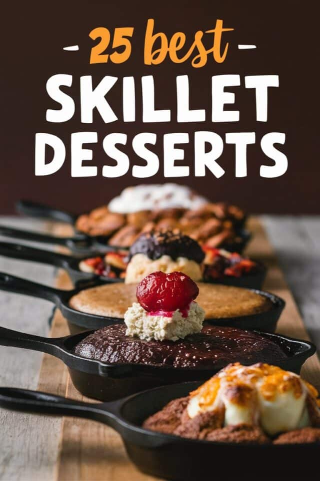 25 Skillet Desserts That Will Blow Your Mind - Happy Muncher
