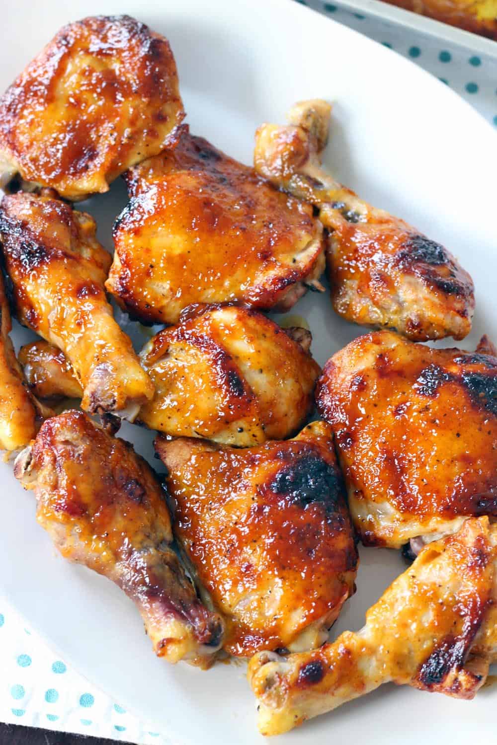 Oven-Baked BBQ Chicken - Happy Muncher