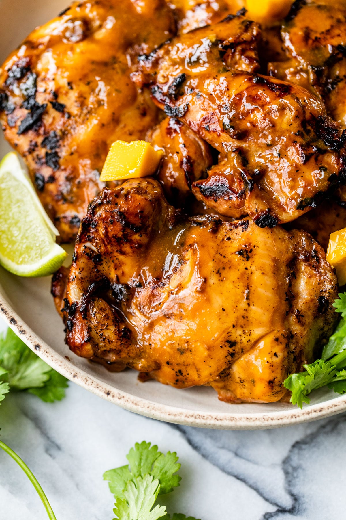 Mango Chicken Recipe - Happy Muncher