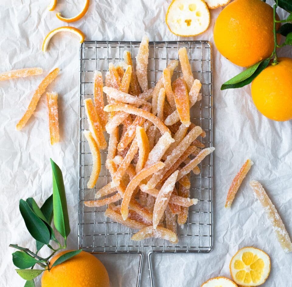 Candied Orange Peels Recipe - Happy Muncher