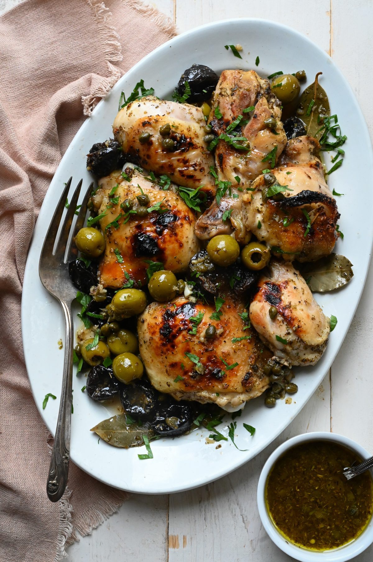 Chicken Marbella Recipe - Happy Muncher