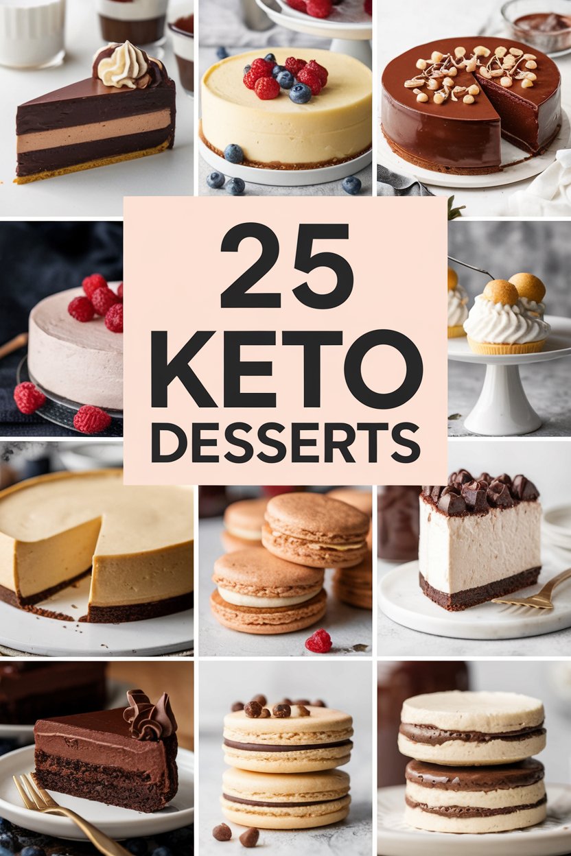 25 Keto Desserts That Will Make You Forget You're On A Diet - Happy Muncher