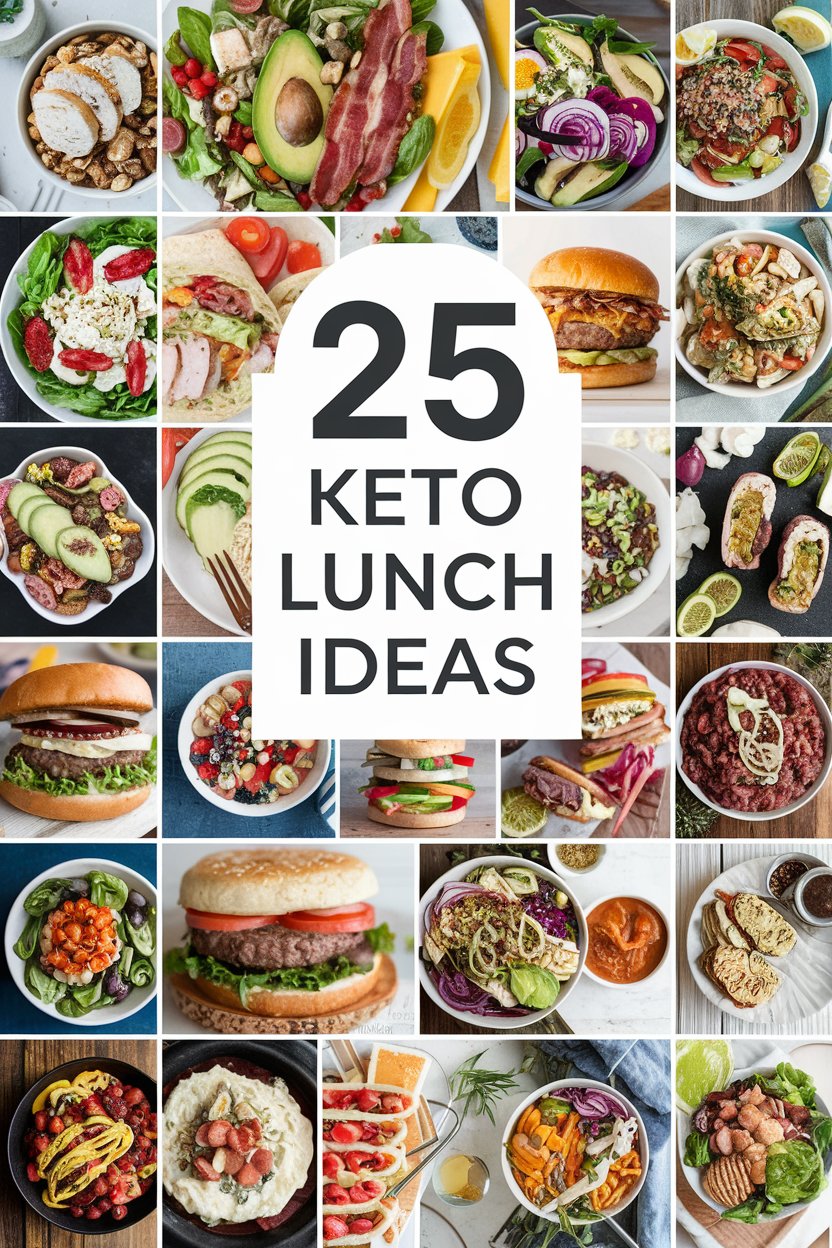 25 Keto Lunch Ideas That'll Make You Forget You're on a Diet - Happy ...