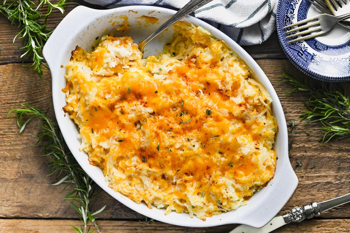 Aunt Bee's Easy Potato Casserole (3 Ingredients!) - Happy Muncher