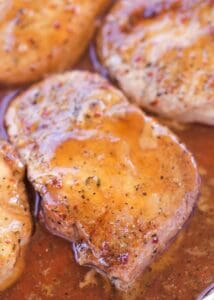 3-Ingredient Brown Sugar Italian Pork Chops - Happy Muncher