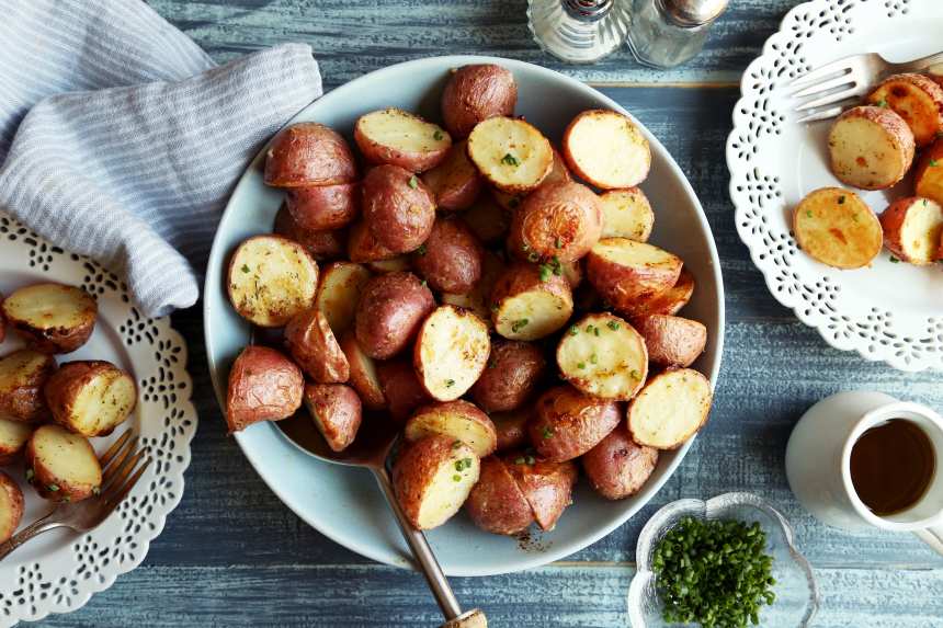 Ranch Roasted Potatoes - Happy Muncher