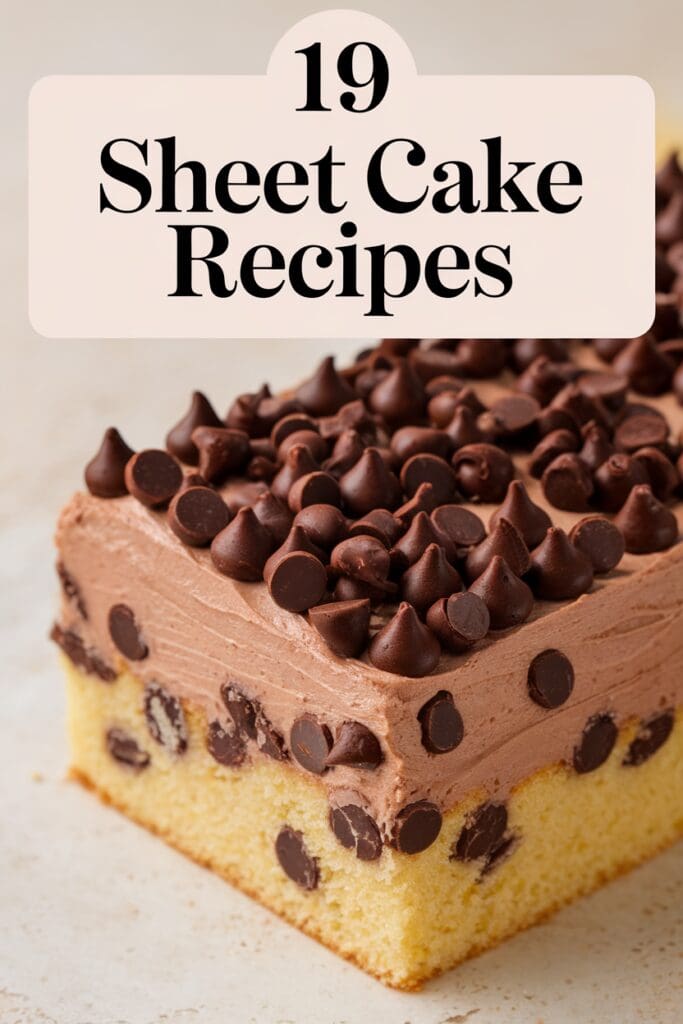 19 Amazing Sheet Cake Recipes You'll Love - Happy Muncher