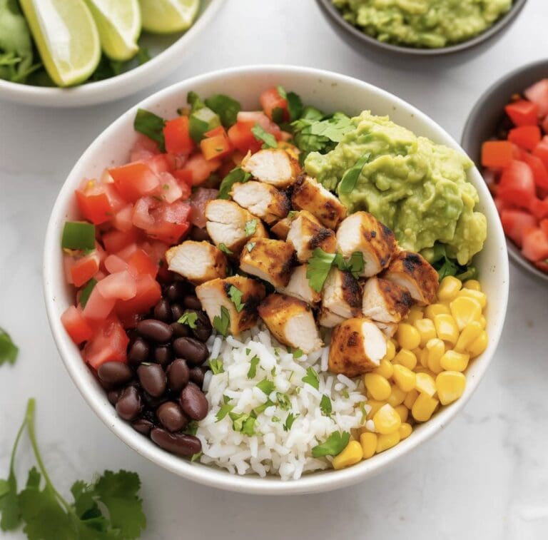Chipotle Burrito Bowl (Copycat Recipe) - Happy Muncher