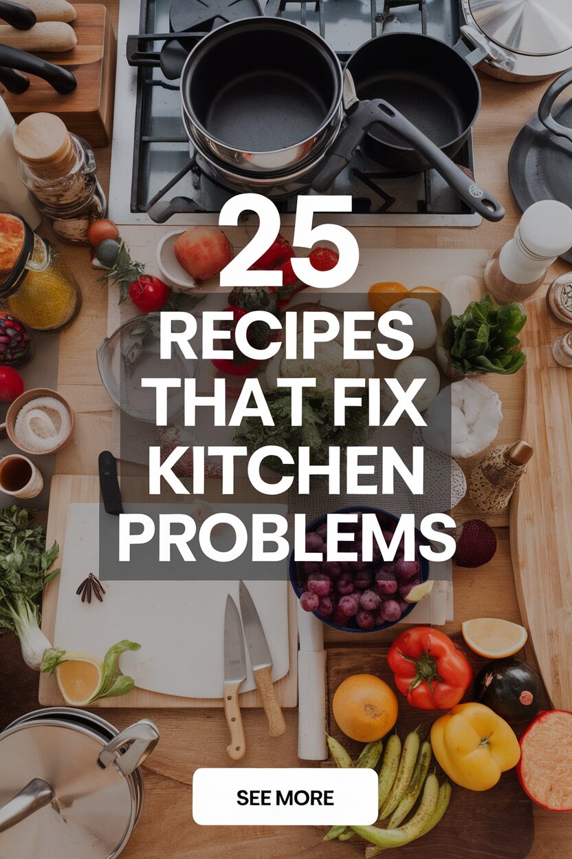 25 Recipes That Fix Kitchen Problems - Happy Muncher