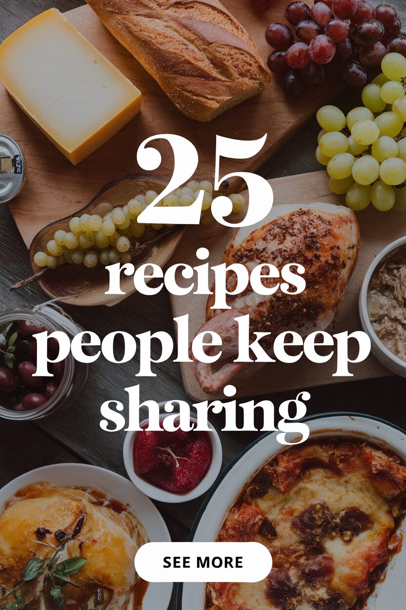 25 Recipes People Keep Sharing - Happy Muncher