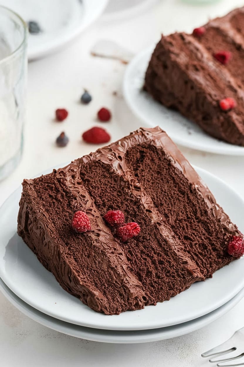Best Chocolate Layer Cake - Happy Muncher