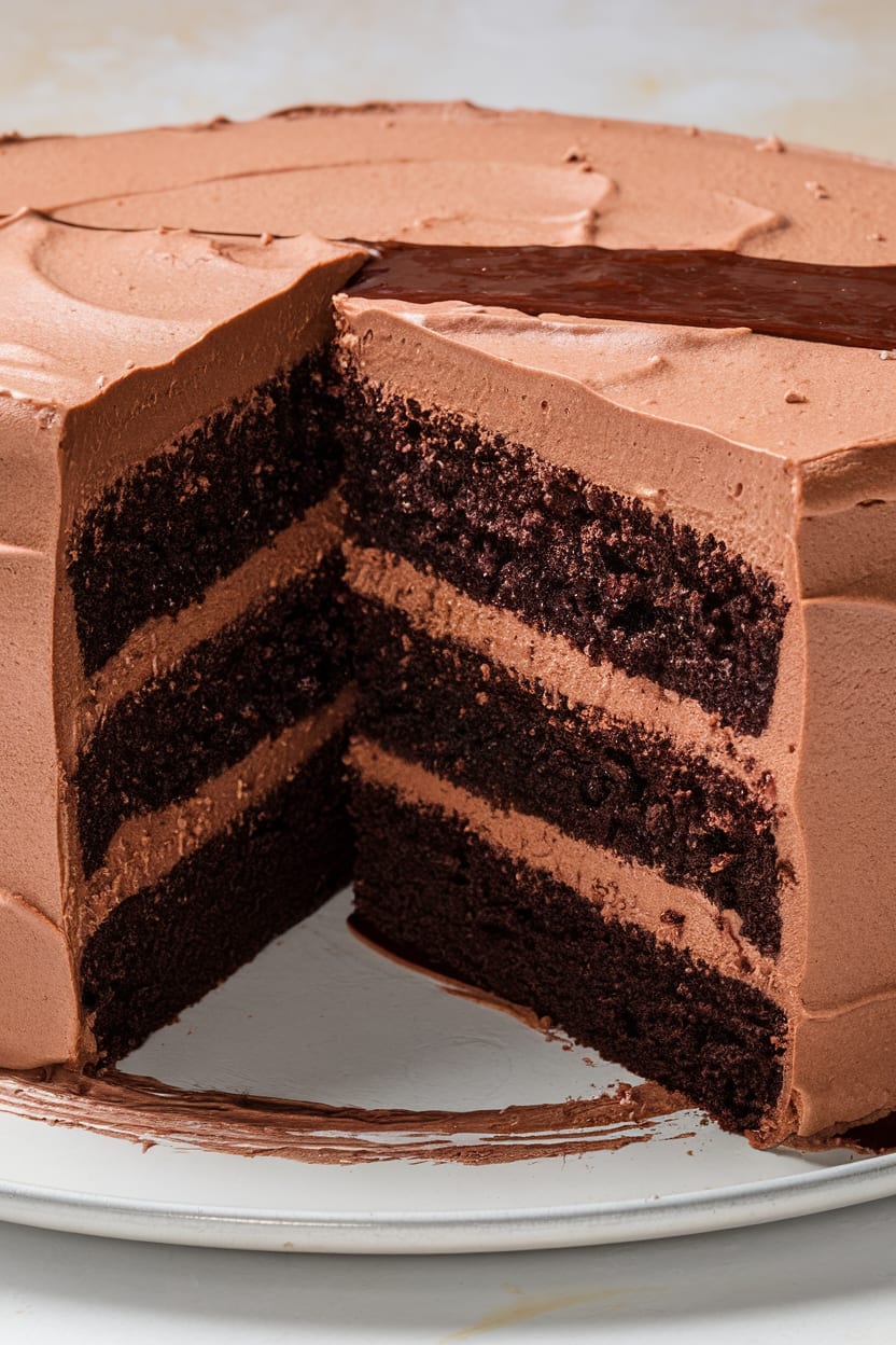 Best Chocolate Layer Cake - Happy Muncher