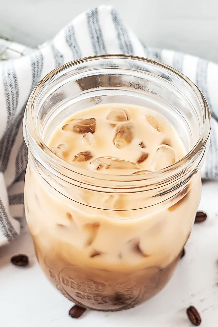 Starbucks Iced Coffee Copycat Recipe - Happy Muncher
