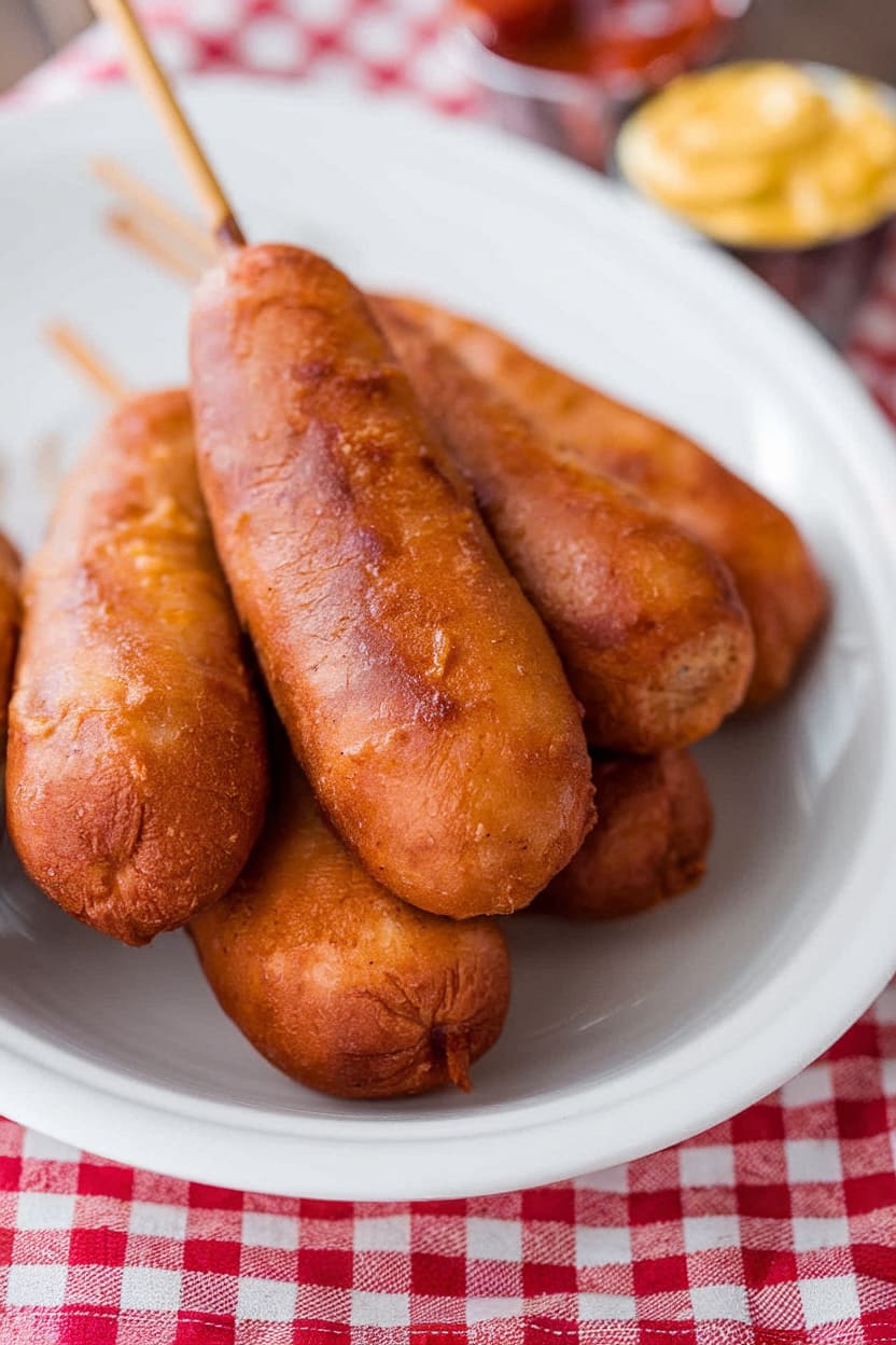 Homemade Corn Dogs - Happy Muncher