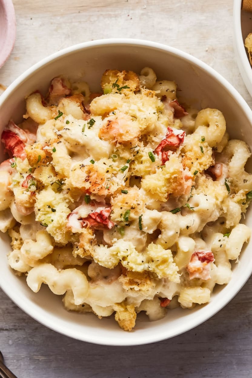 Lobster Mac and Cheese - Happy Muncher