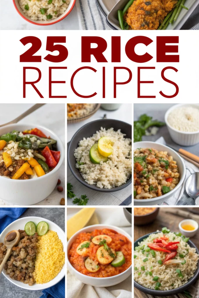 25 Rice Recipes That'll Make You Ditch Boring White Rice - Happy Muncher