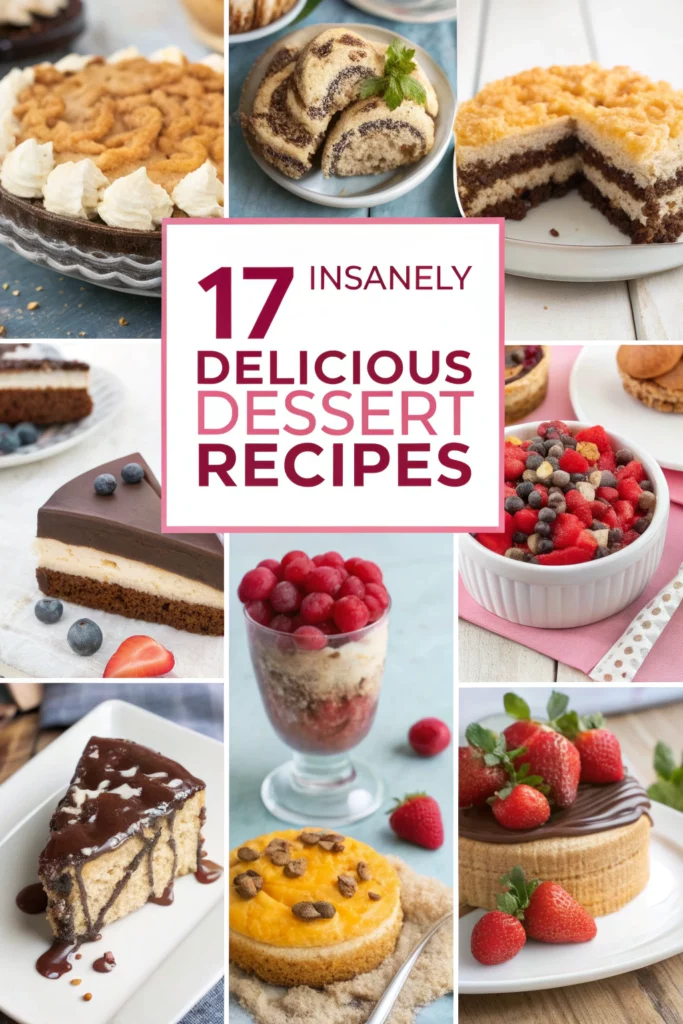 17 Insanely Delicious Dessert Recipes That Are Secretly Healthy (Not ...