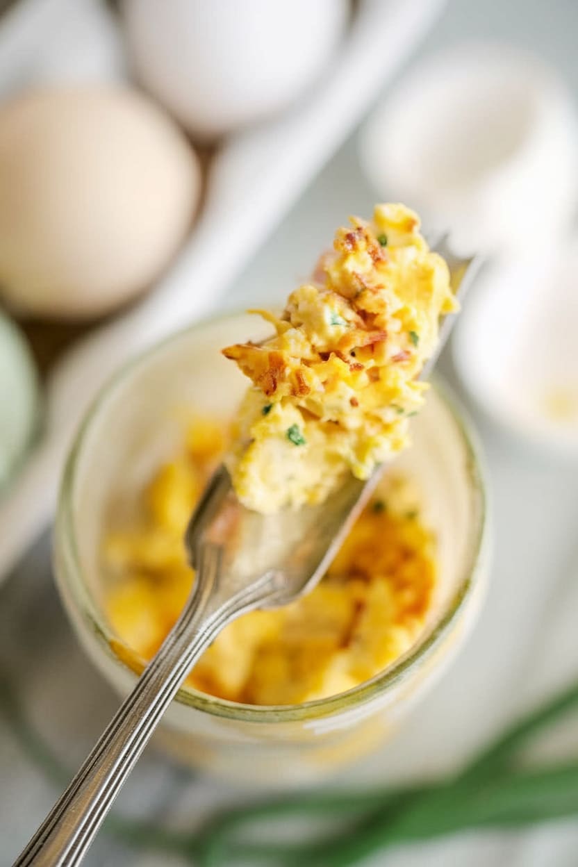 Microwave Egg Scramble Cups - Happy Muncher