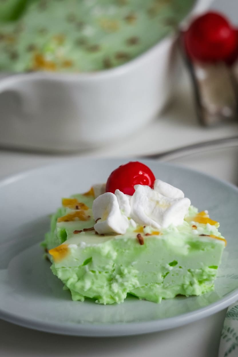 Lime Jello Salad - Happy Muncher