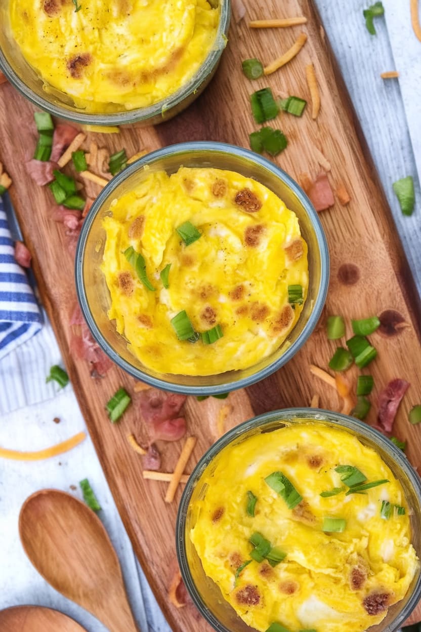 Microwave Egg Scramble Cups - Happy Muncher