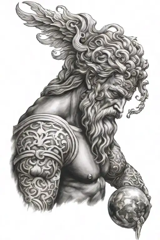 25 Zeus Tattoo Ideas That Will Unleash Your Inner God - Happy Muncher