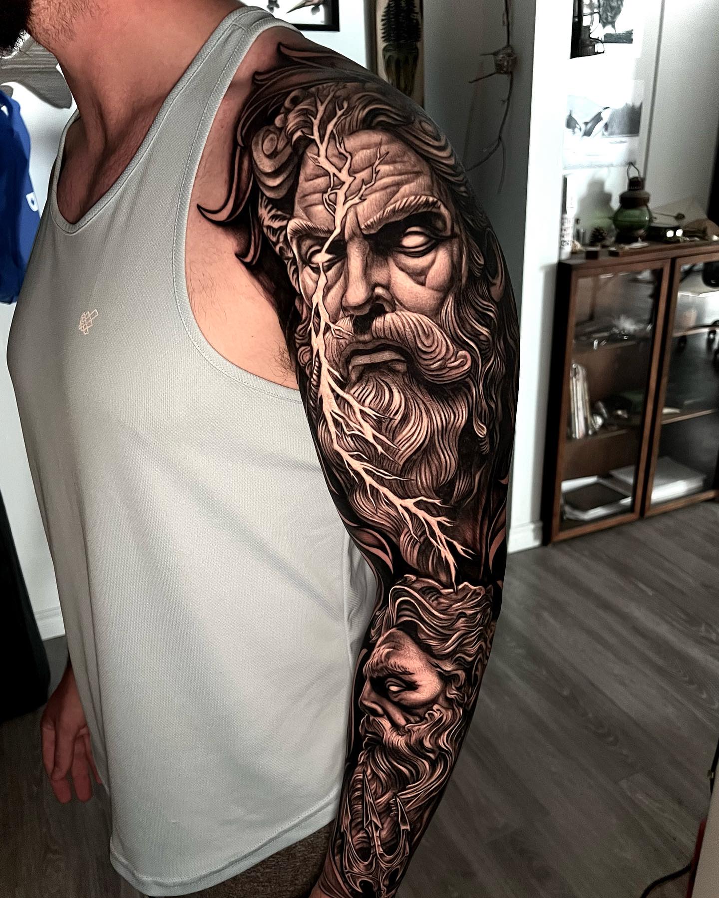 25 Zeus Tattoo Ideas That Will Unleash Your Inner God - Happy Muncher