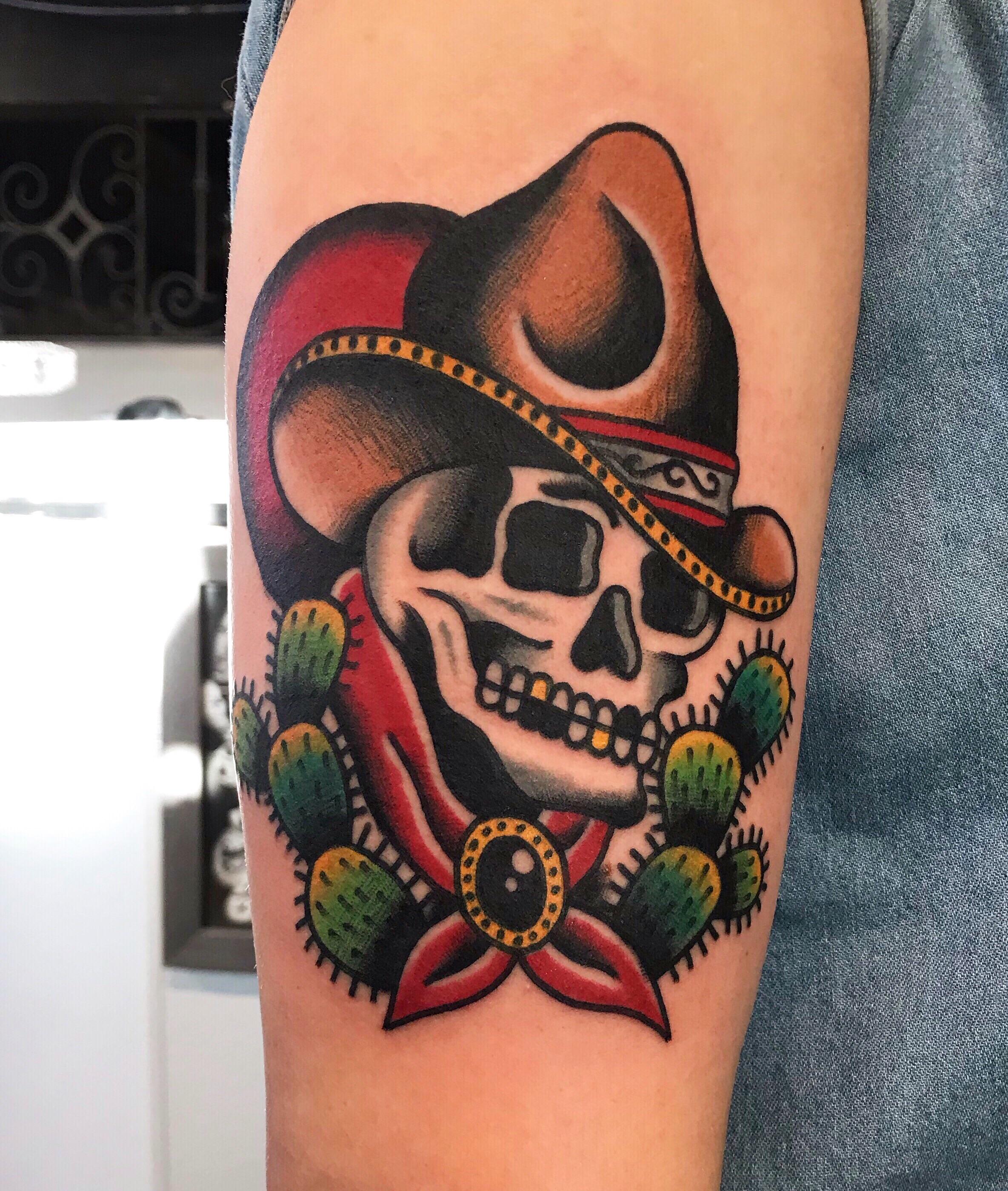 25 Cowboy Hat Tattoos That'll Unleash Your Inner Wild West - Happy Muncher