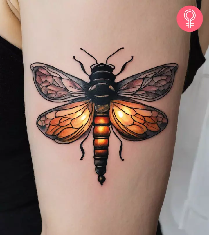 25 Enchanting Firefly Tattoo Ideas That Will Light Up Your Soul - Happy Muncher