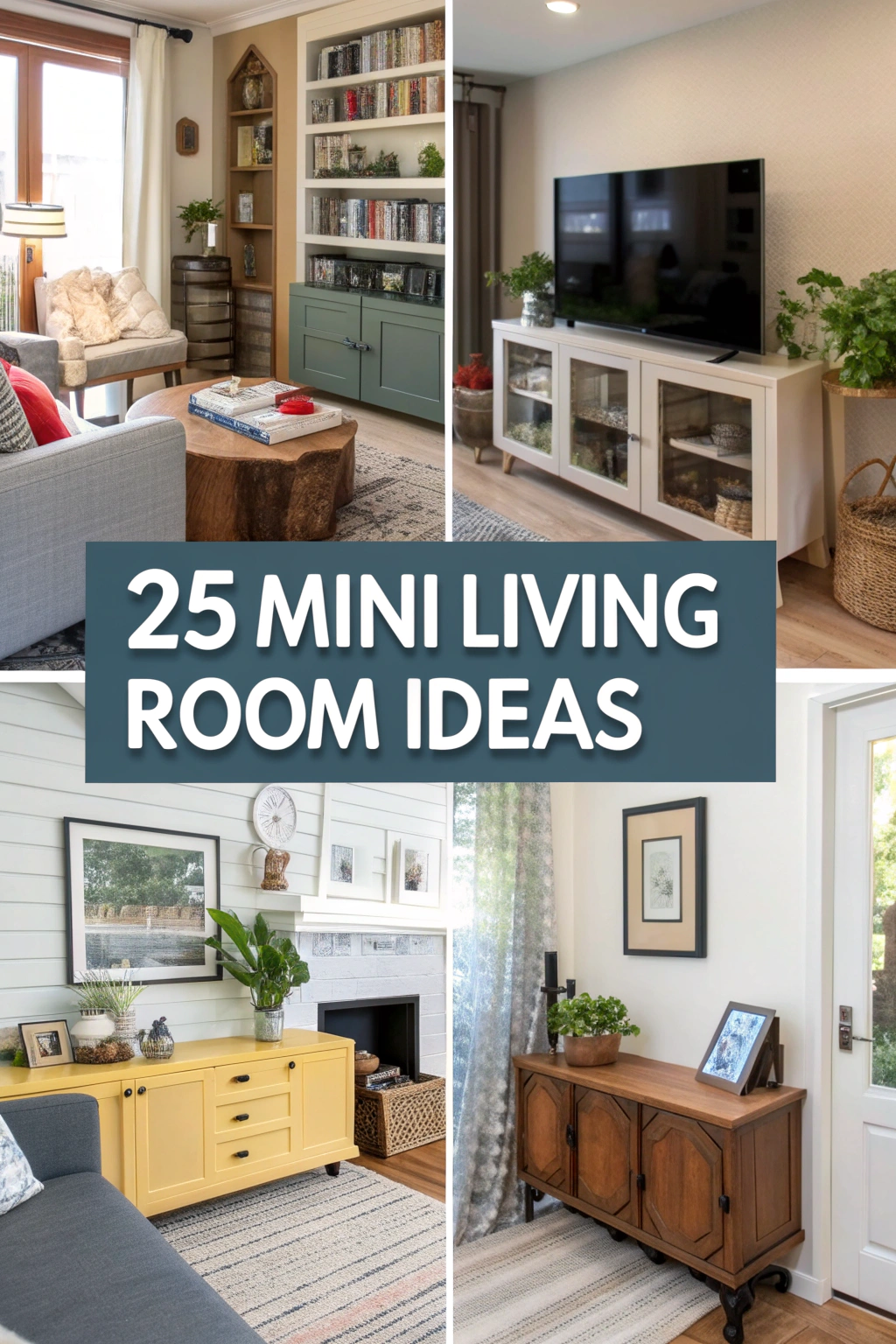 25 Genius Mini Living Room Ideas to Maximize Your Space - Happy Muncher
