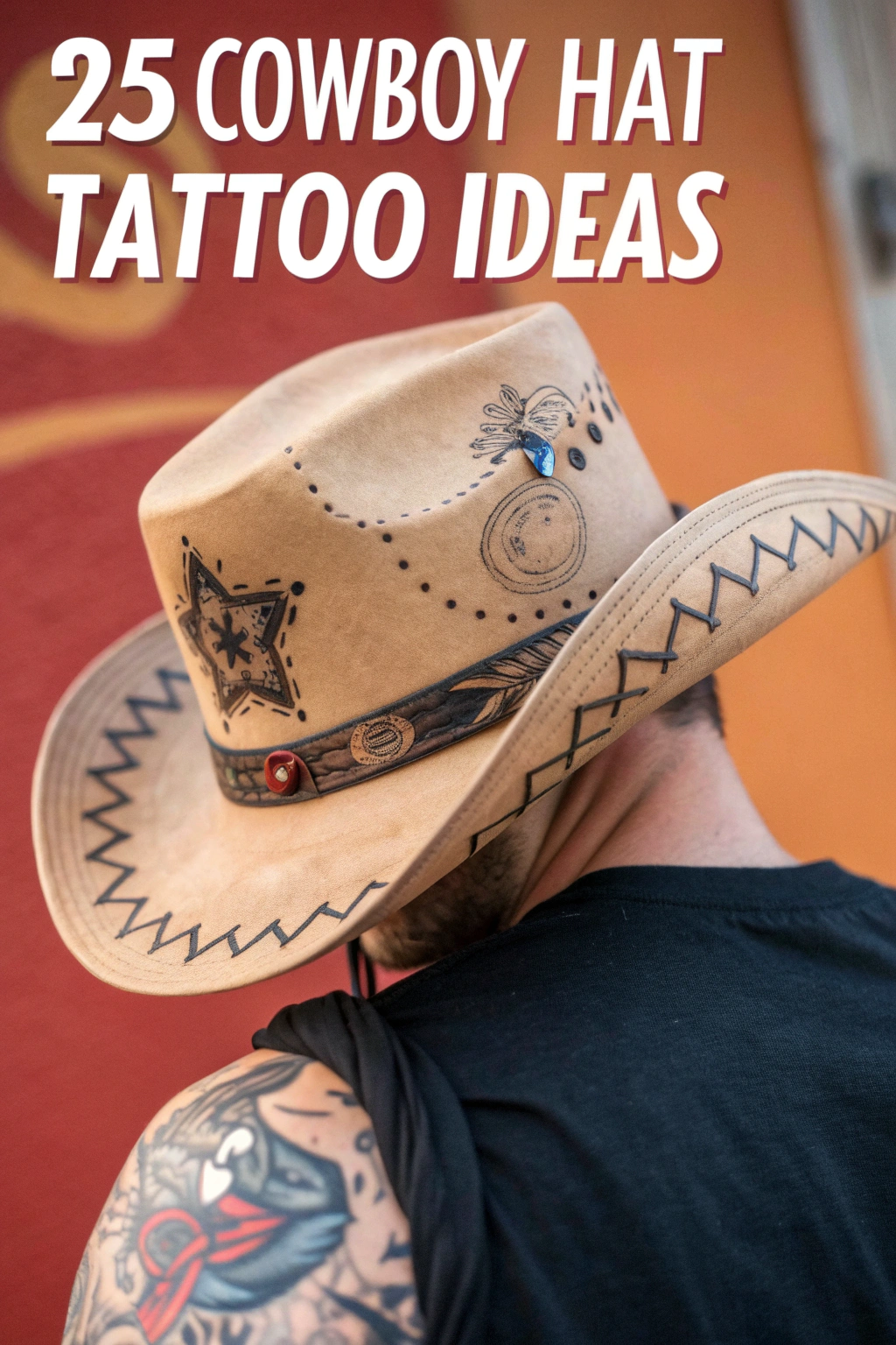 25 Cowboy Hat Tattoos That'll Unleash Your Inner Wild West - Happy Muncher