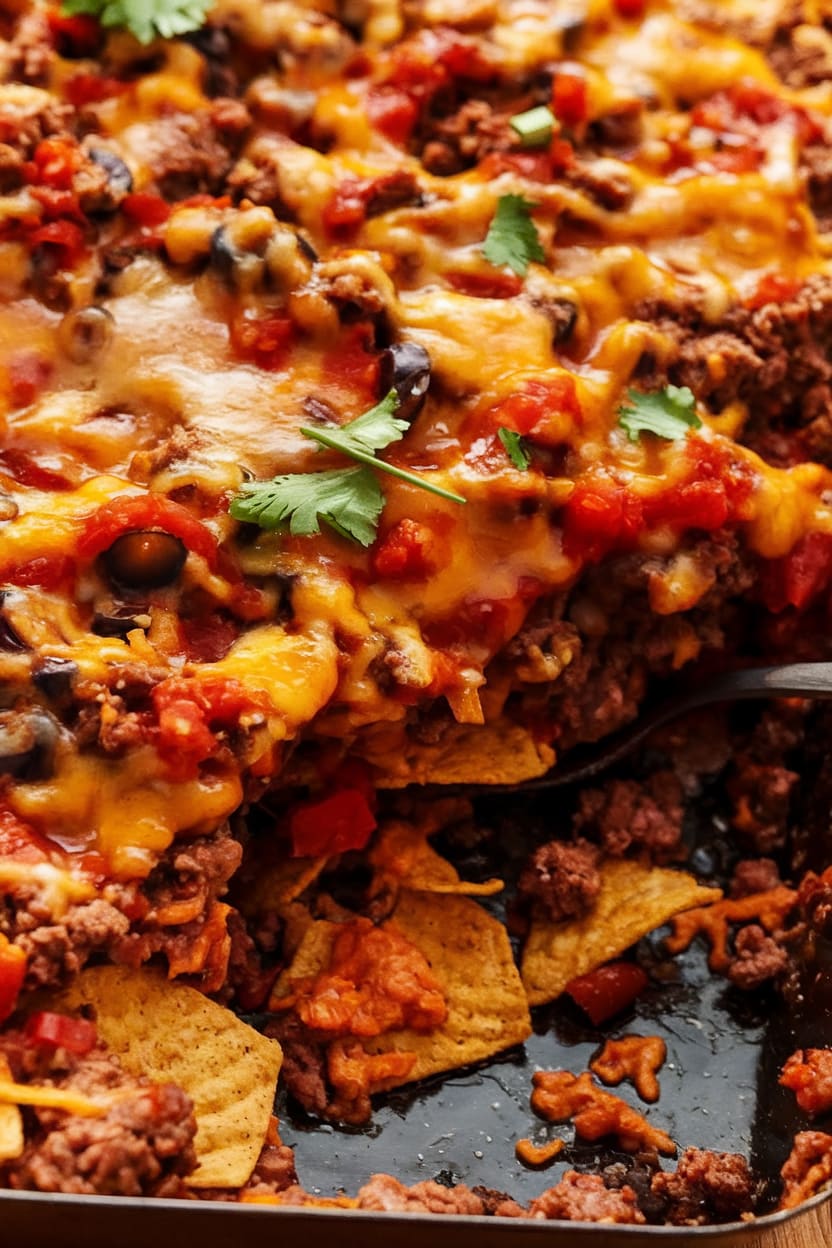 Easy Taco Casserole - Happy Muncher