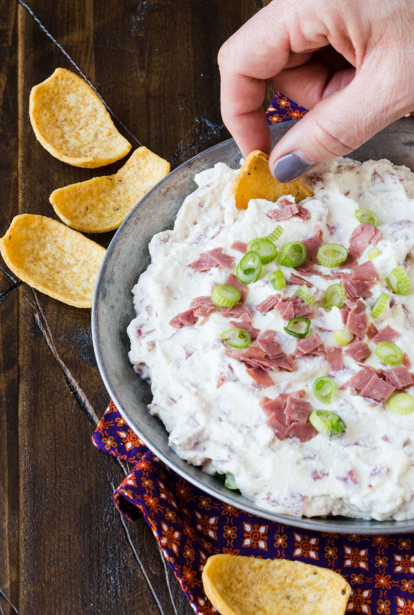 Hot Chipped Beef Dip - Happy Muncher