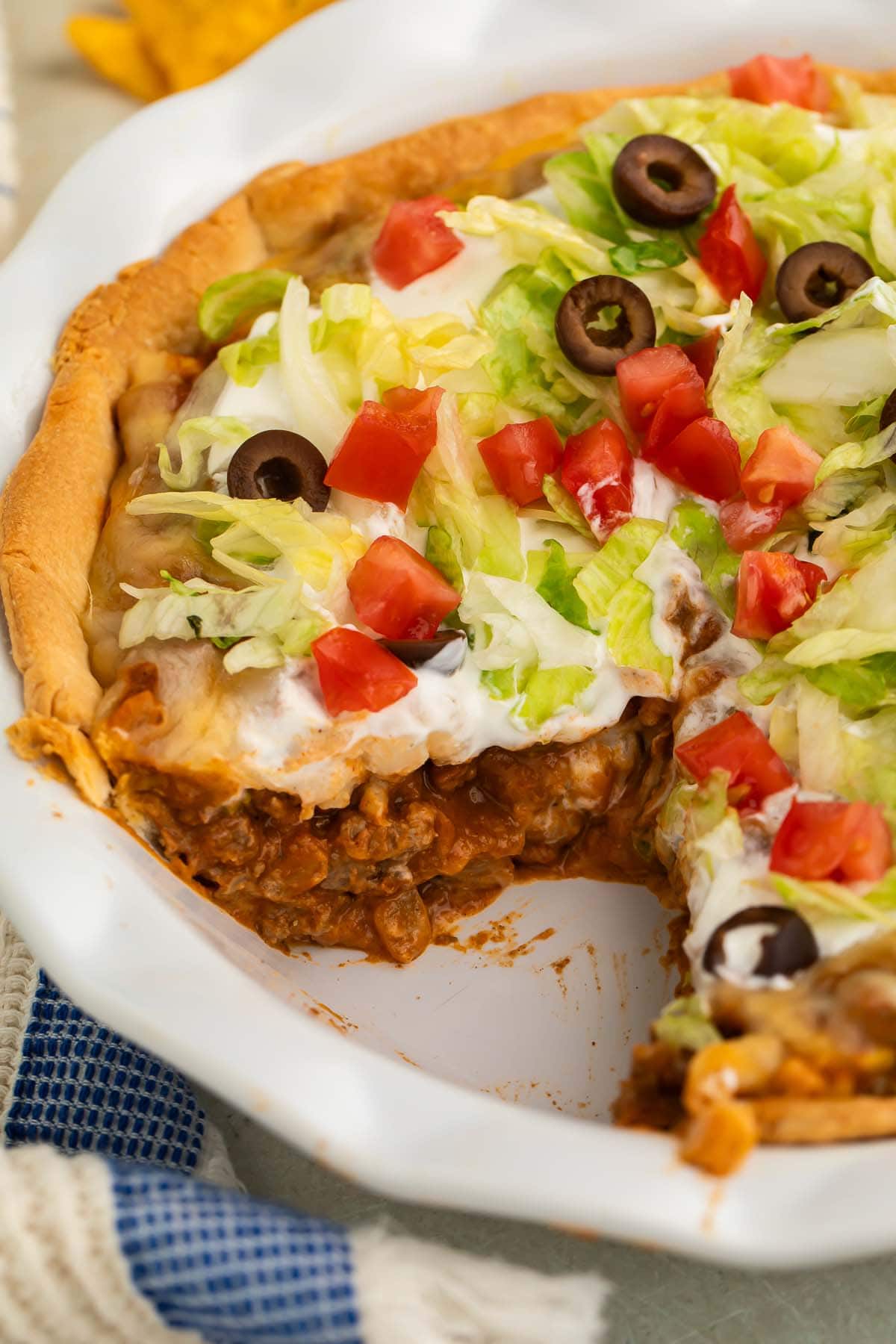 Easy Taco Pie - Happy Muncher