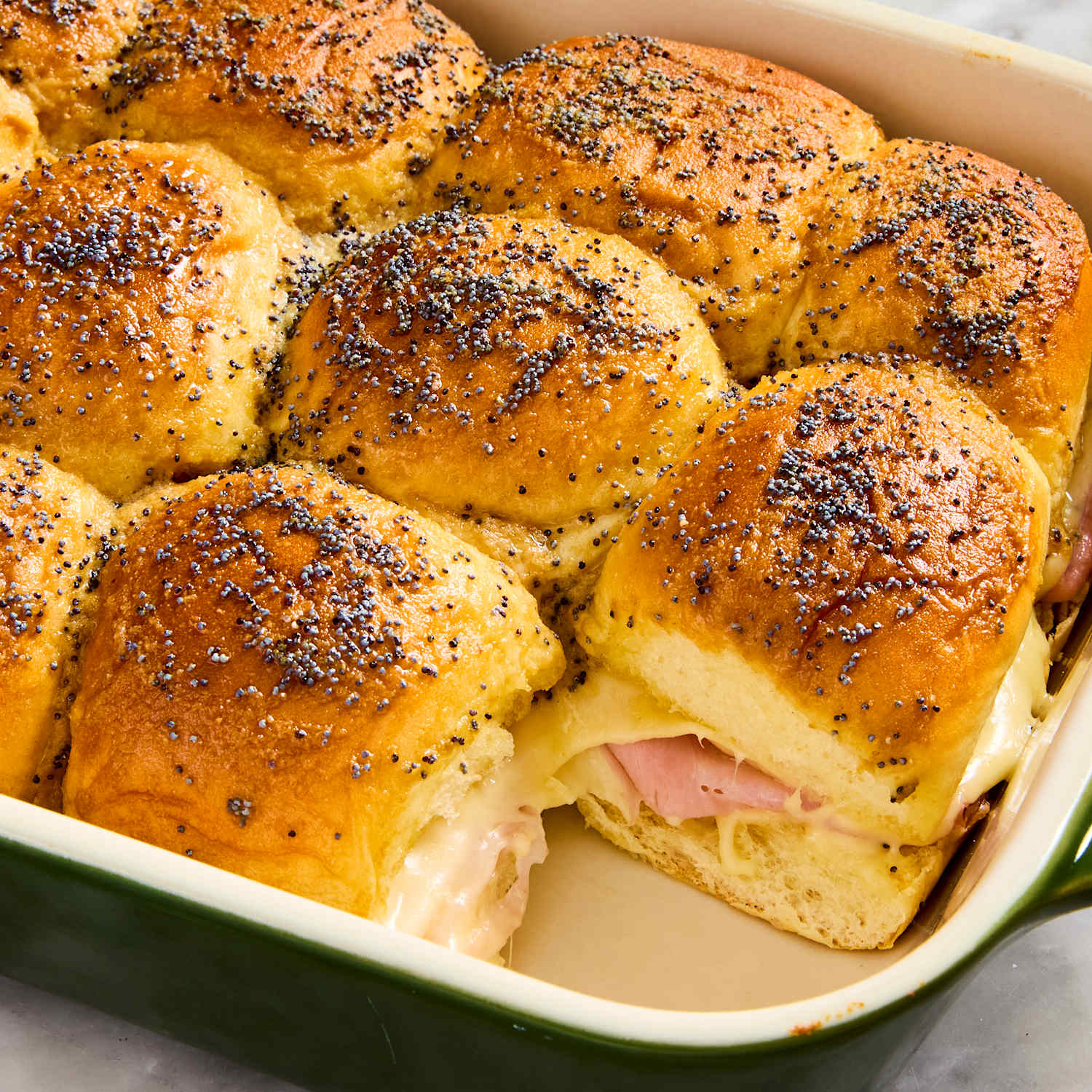 Hawaiian Roll Ham Sliders - Happy Muncher