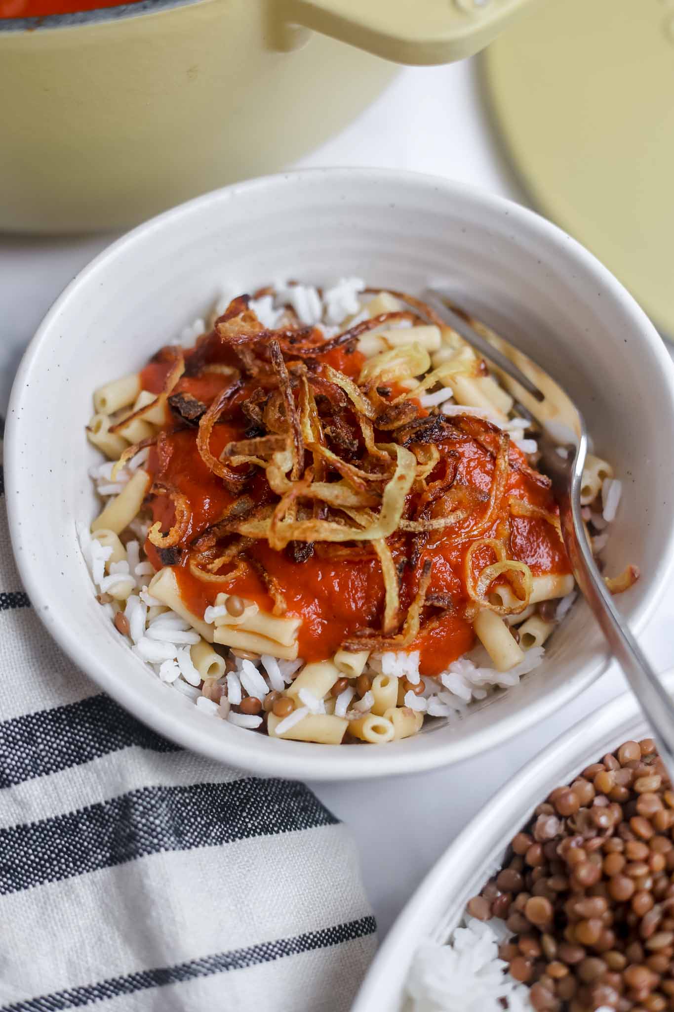 Egyptian Koshari - Happy Muncher