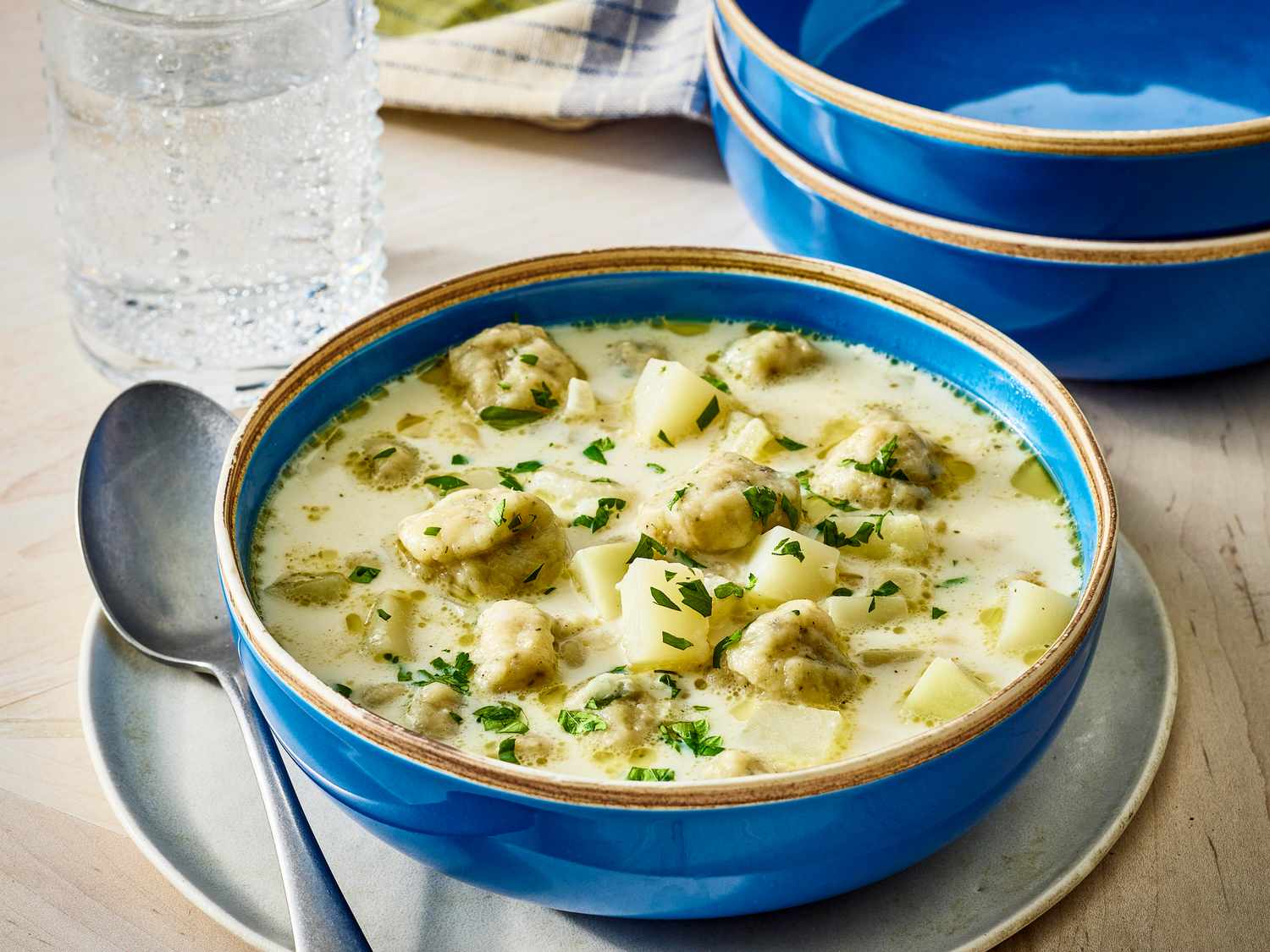 Knoephla Soup - Happy Muncher