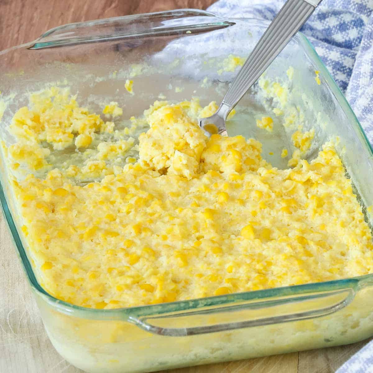 Old-Fashioned Corn Pudding - Happy Muncher